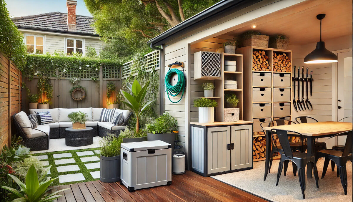 4 Smart Outdoor Storage Ideas to Keep Your Backyard Organised | The ...