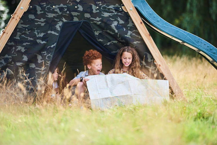 Plum Climbing Pyramid with Swings & Slide – The Best Backyard