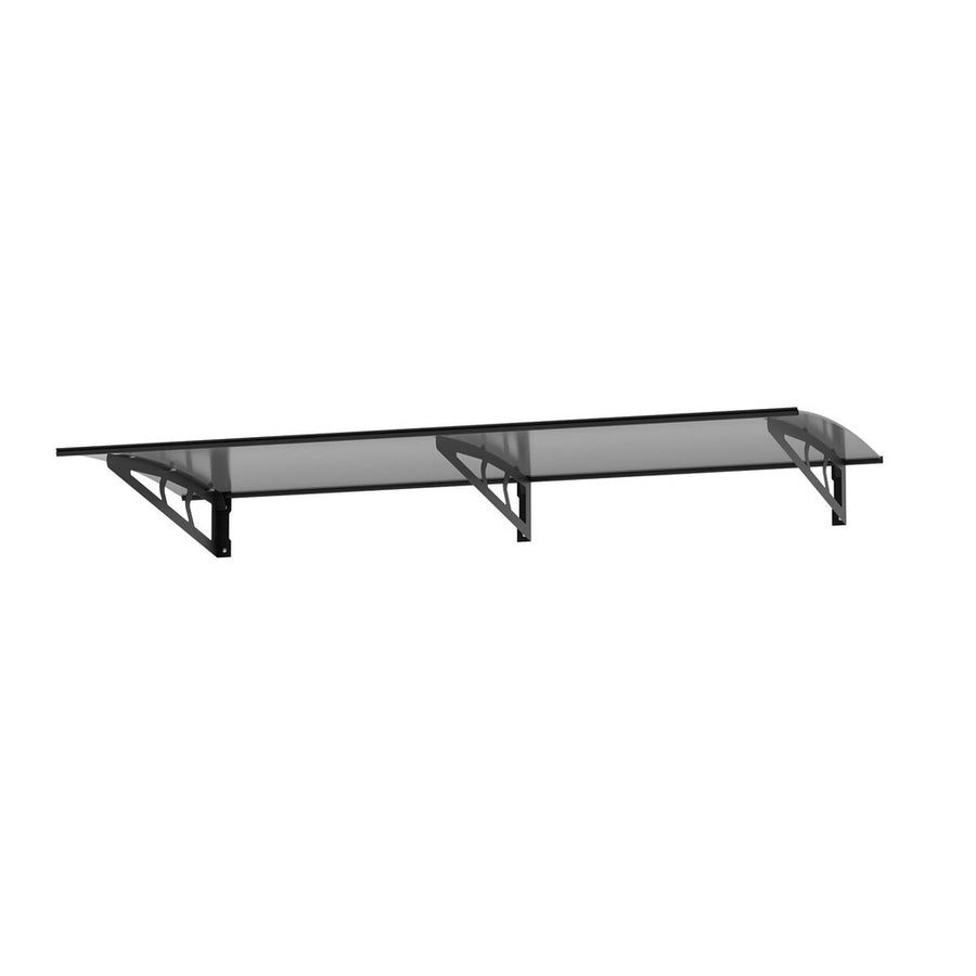Instahut 1m x 2m Window / Door Awning Canopy - Grey Metal Frame – The ...