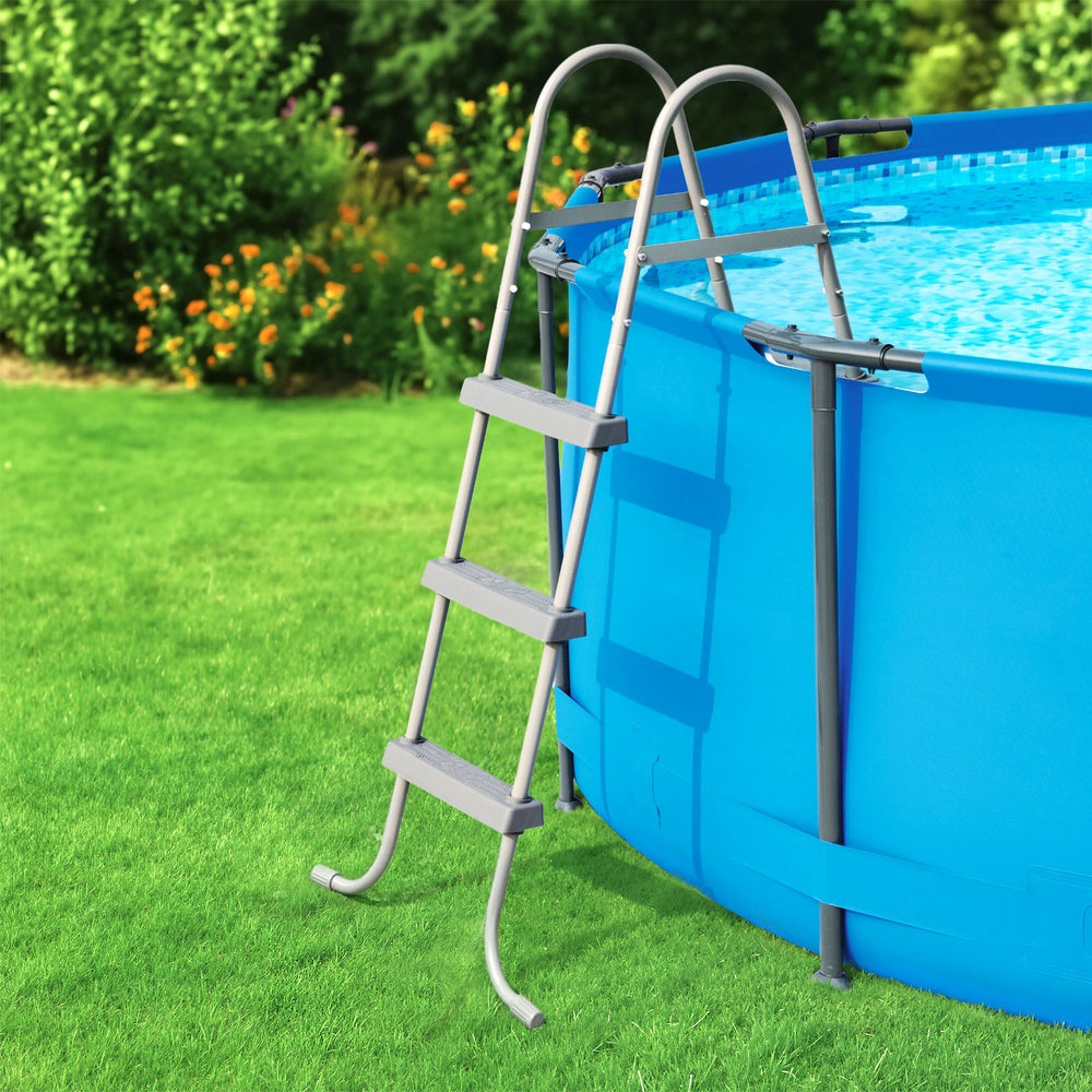 Bestway Above Ground Pool Ladder with Removable Steps – The Best Backyard