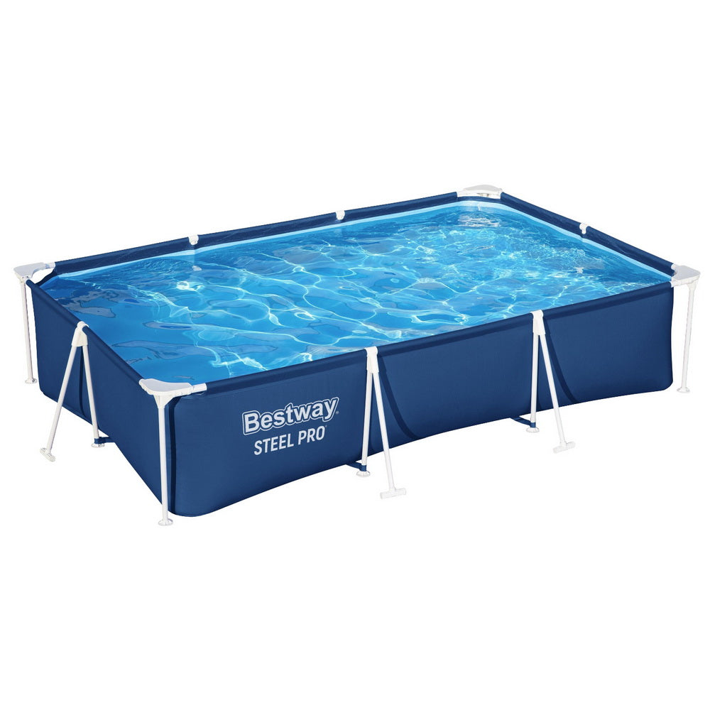 Bestway Above Ground Swimming Pool Steel Frame Above Ground Pools (300 ...
