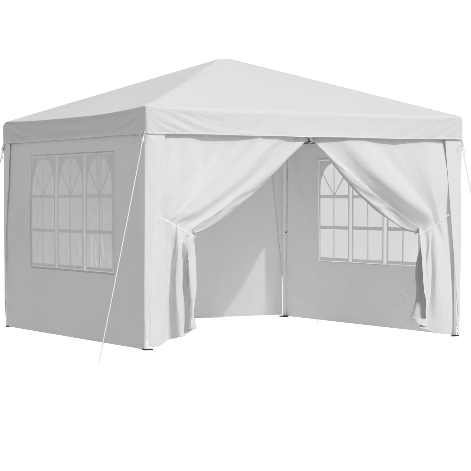 Instahut Gazebo 3x3 Pop Up Marquee Folding Tent Wedding Gazebos Campin ...