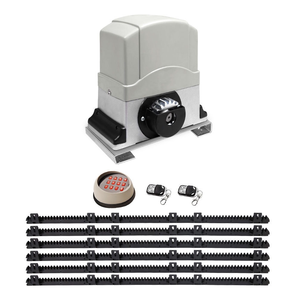LockMaster Automatic Sliding Gate Opener Kit Keypad 6M 1200KG – The ...