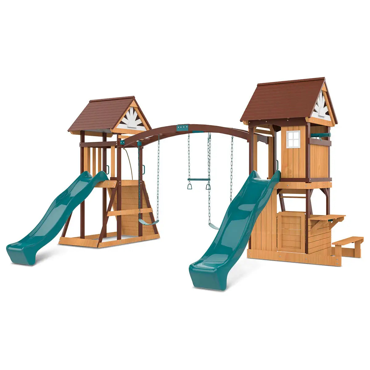 Armadale Play Centre with 2 Slides (Green, Blue or Yellow Slide ...