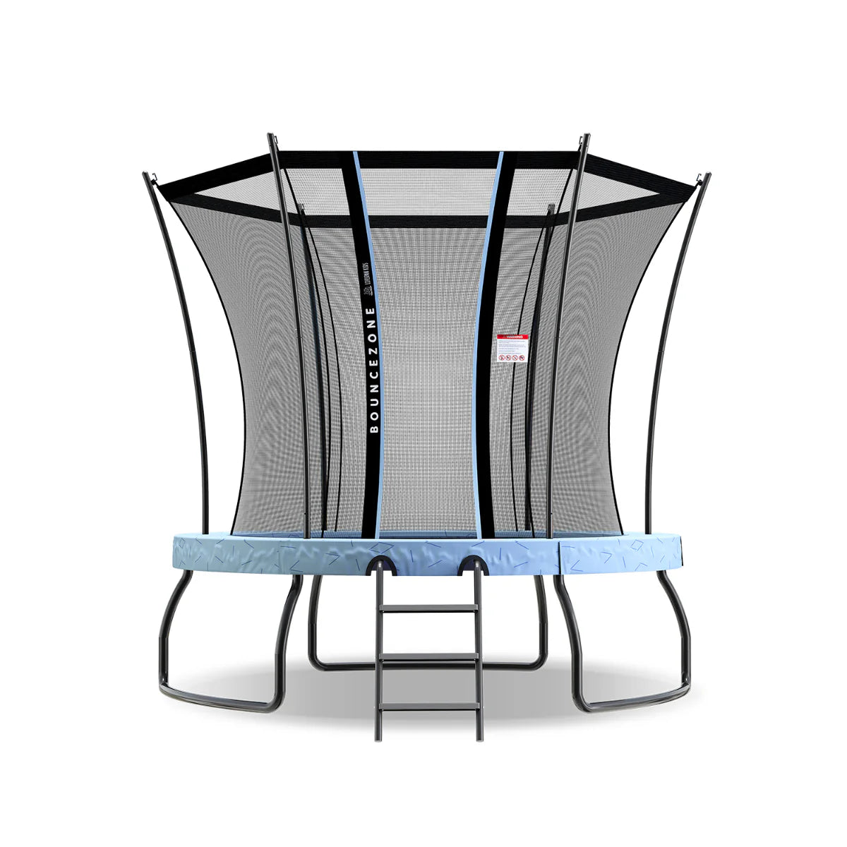 BounceZone Round Spring Trampoline - Small (8ft) - Lifespan Kids – The ...
