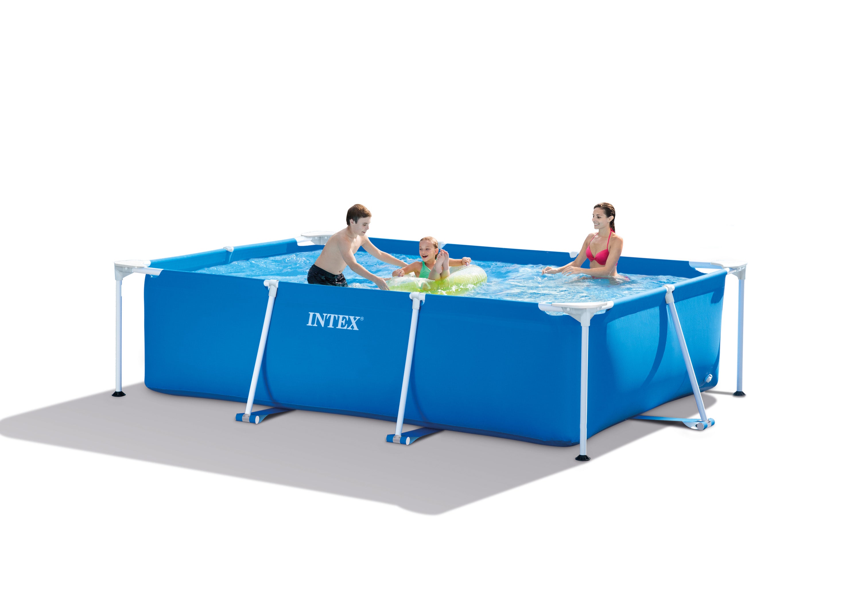 Intex Steel Frame Above Ground Pool (3m x 2m x 0.75m / 3834L) – The ...