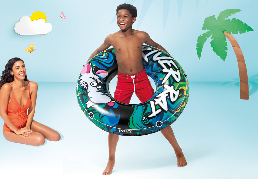 Intex River Rat Swim Tube Pool Float – The Best Backyard