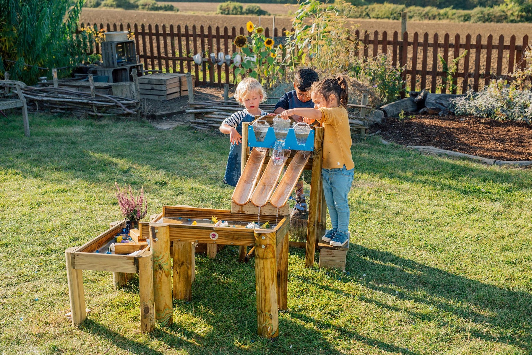 Plum Forest Wooden Water Run – The Best Backyard