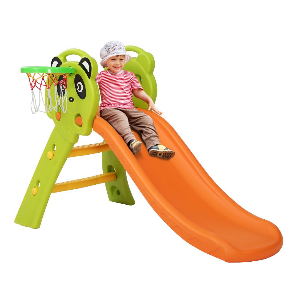 Keezi Kids Slide Basketball Hoop Play Set – The Best Backyard
