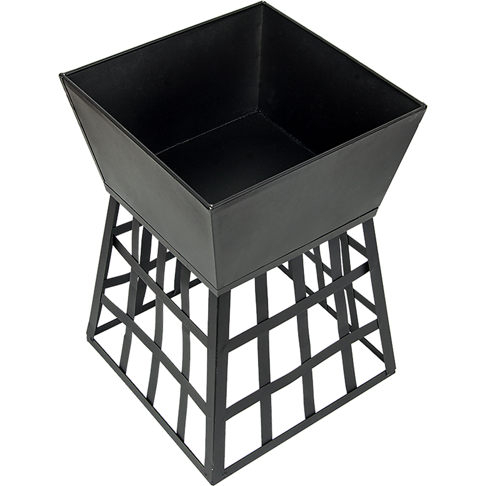 Black Fire Pit Square Garden Firepit – The Best Backyard